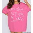 Book Lover Shirt Cute Reader Coquette Shirt Bookish Reading Teacher Tee ...