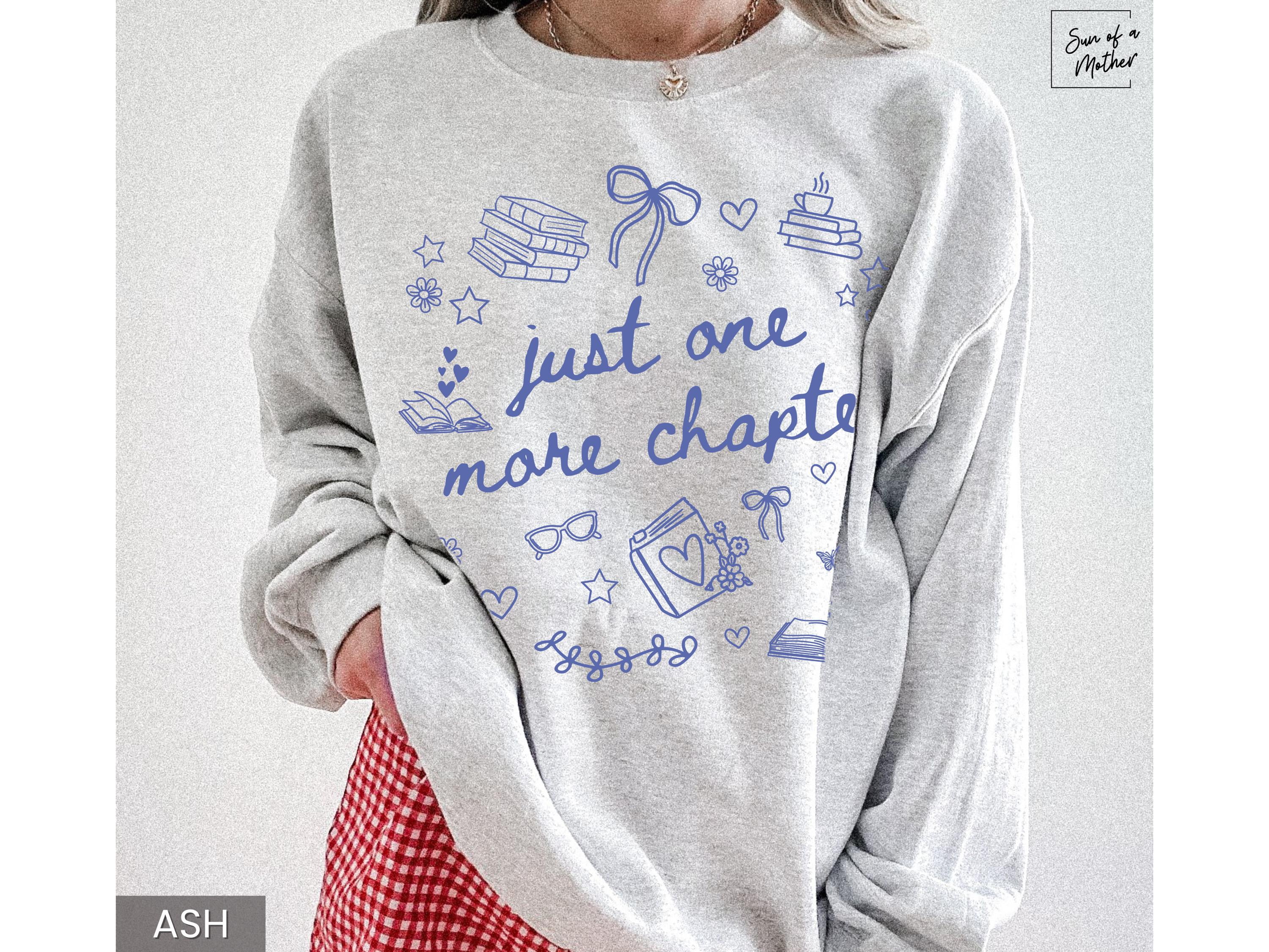 Book Lover Sweatshirt Bookish Merch Bookish Girly Reading Reader ...