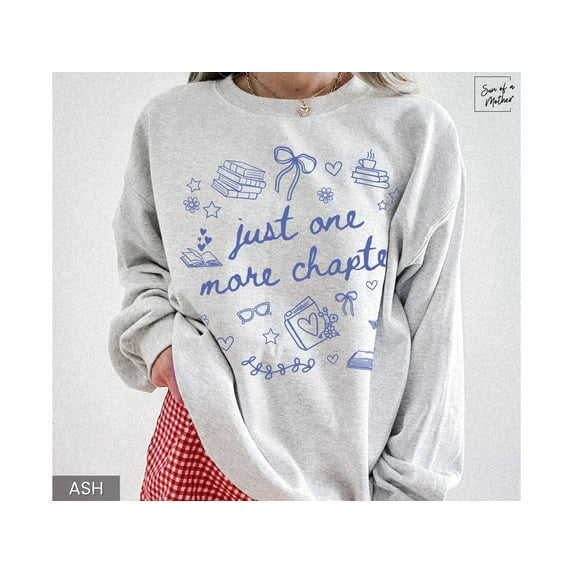 Book Lover Sweatshirt Bookish Merch Bookish Girly Reading Reader ...