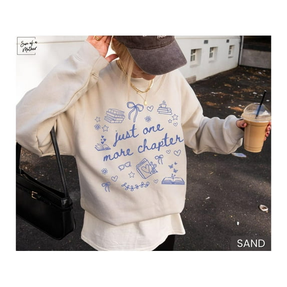 Book Lover Sweatshirt Bookish Merch Bookish Girly Reading Sweater ...