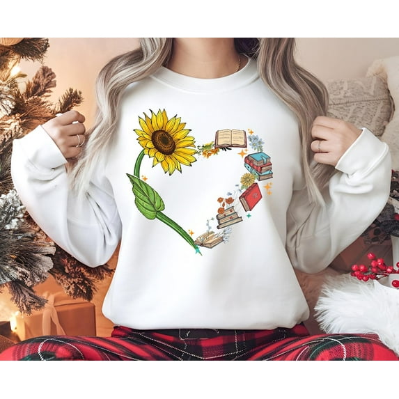 Book Lover Sweatshirt, Library Sweatshirt, Book Reader Sweatshirt ...