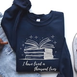 Book Lover TShirt or Hoodie Bookworm Book Club Gifts Reading Teacher ...