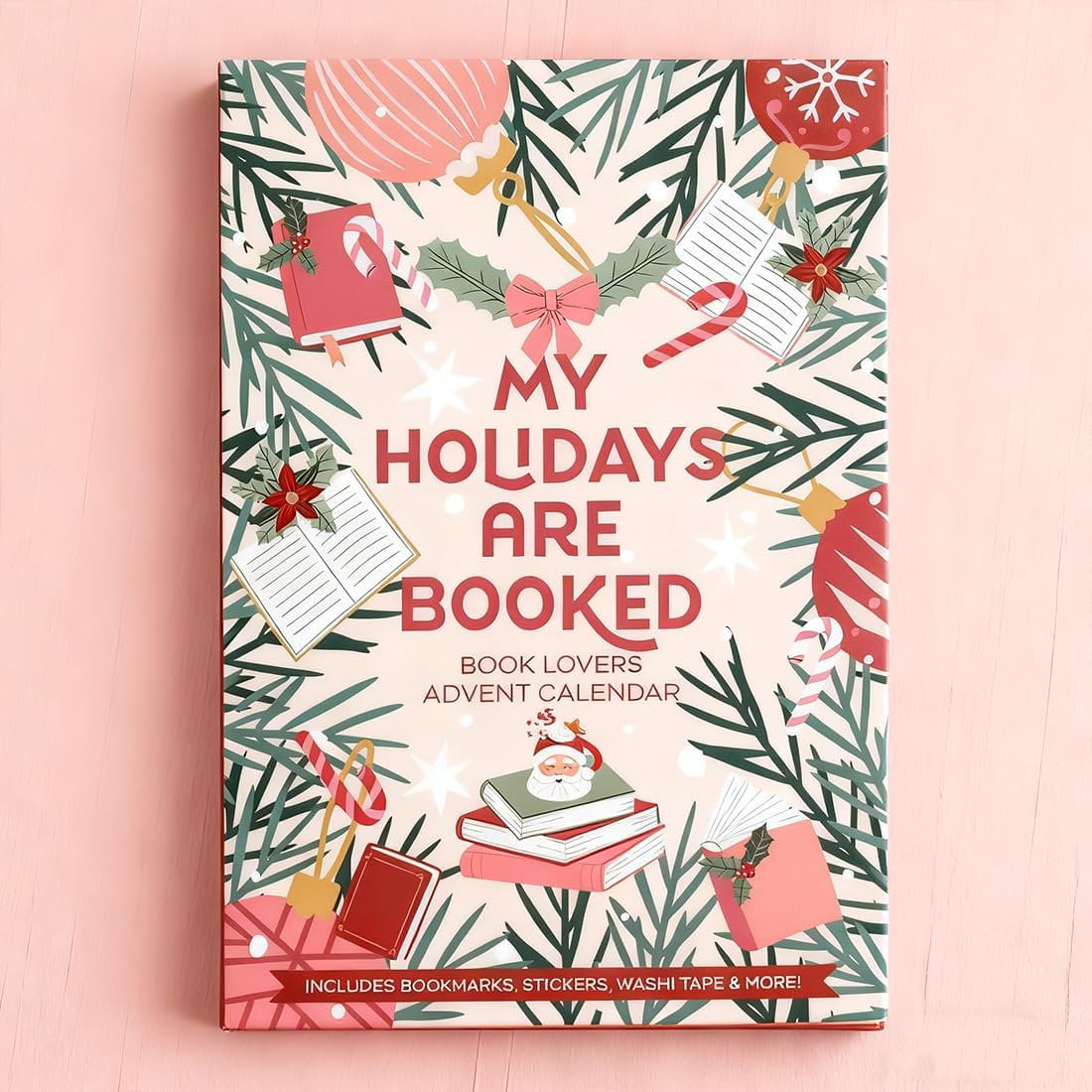 The Book Lover's Advent Calendar - My Holidays Are Booked, Christmas ...
