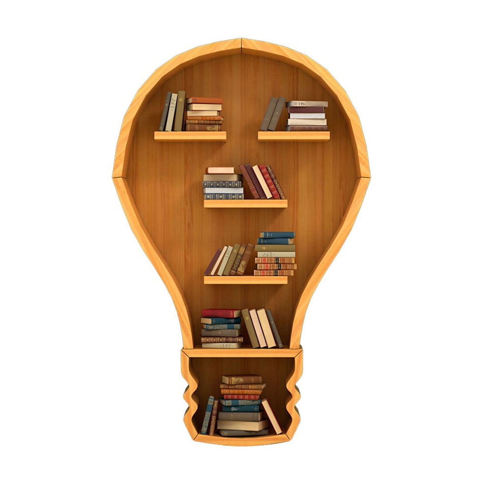 Book Lover's Heart Ornament, 2D Acrylic Tree Ornament Gift for Her ...