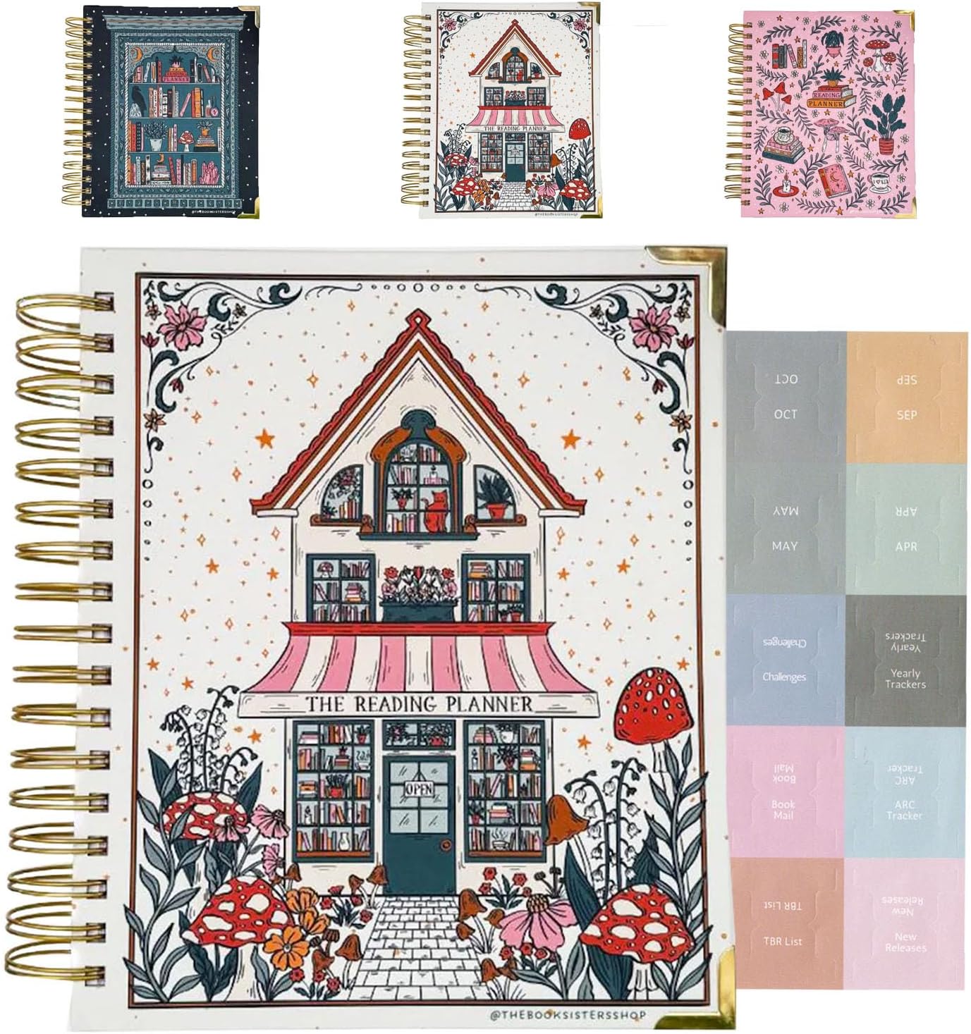 Book Lover's Reading Planner，Track, Record & Review Your Reading ...