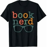 Book Nerd Bookish Bookworm Graphic Design Unisex S-5XL T-Shirt ...