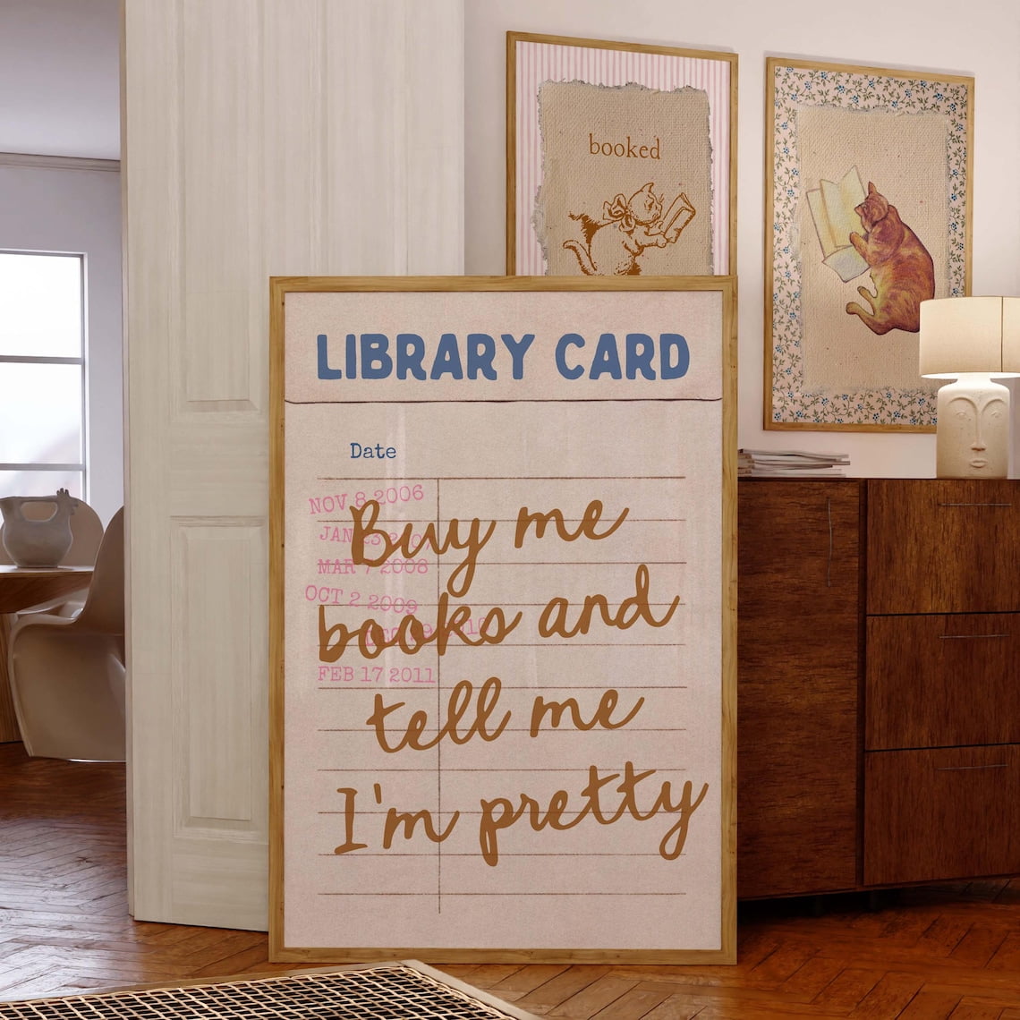 Book Nook Print Reading Nook Art Gift For Readers Gift Book Lover Buy ...