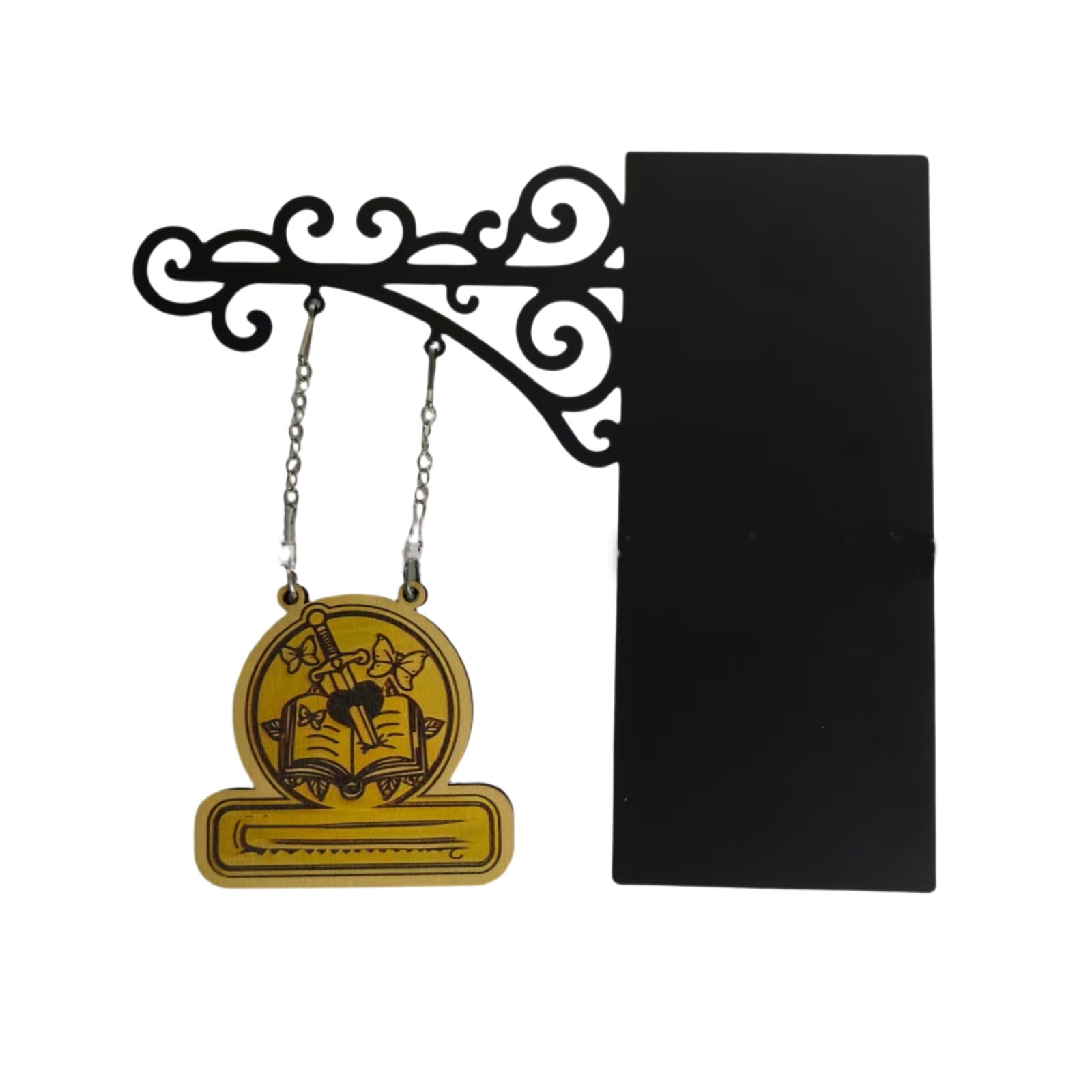 Book Nook Tavern Signs – Genre Shelf Labels with Hanging Brackets, 2025 ...