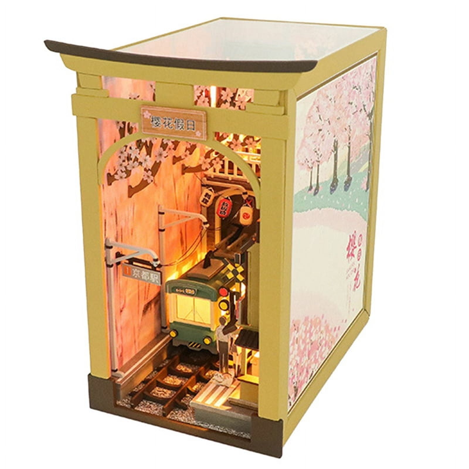 Book Nooks Series Stories in Books DIY Wooden Miniature House Furniture ...