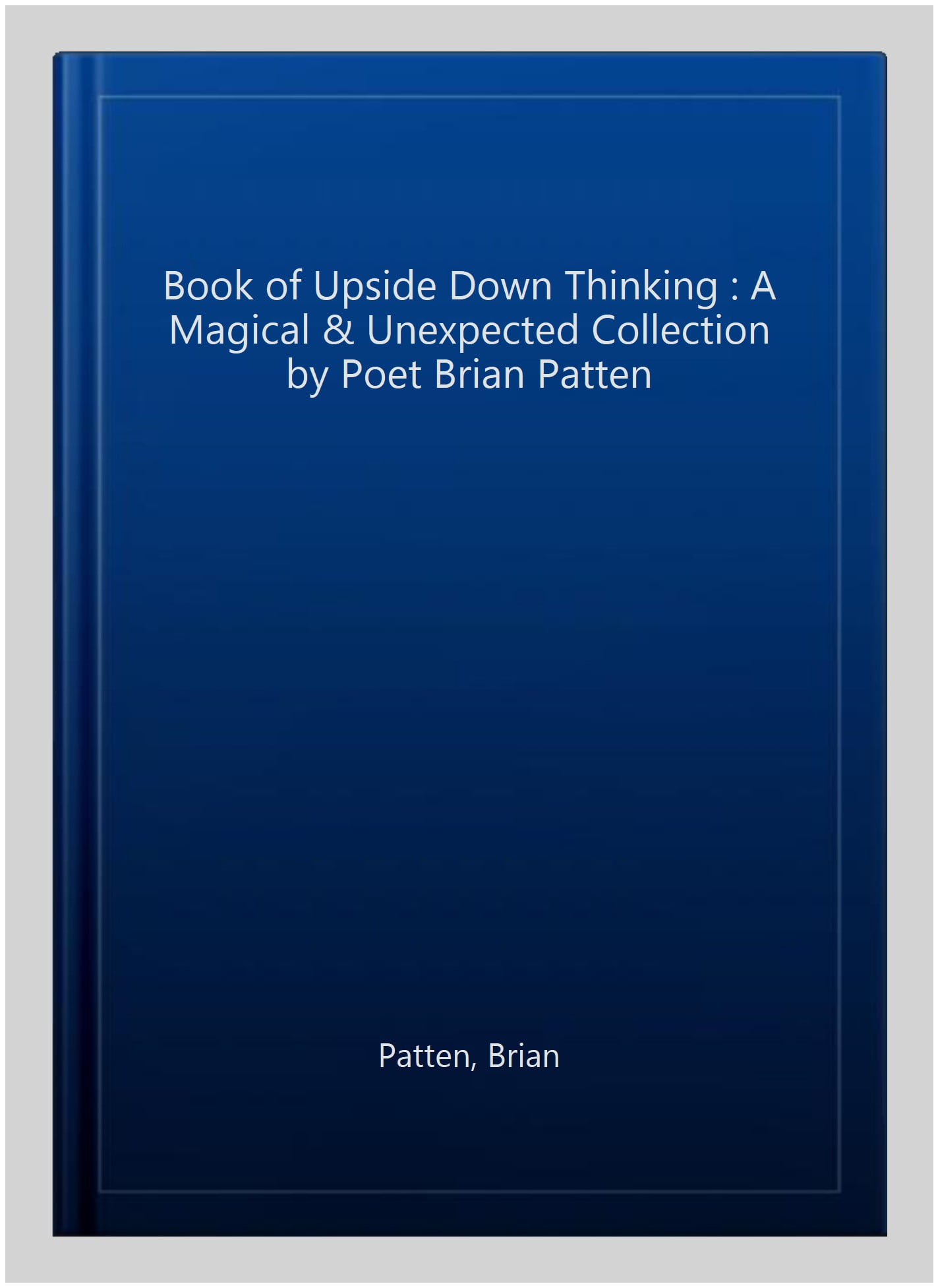 Book Of Upside Down Thinking - Walmart.com
