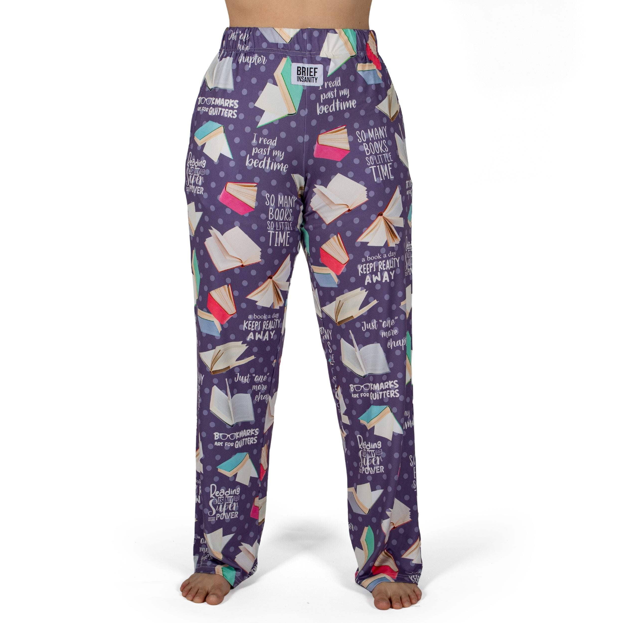 Book Pattern Lounge Pants - Walmart.com