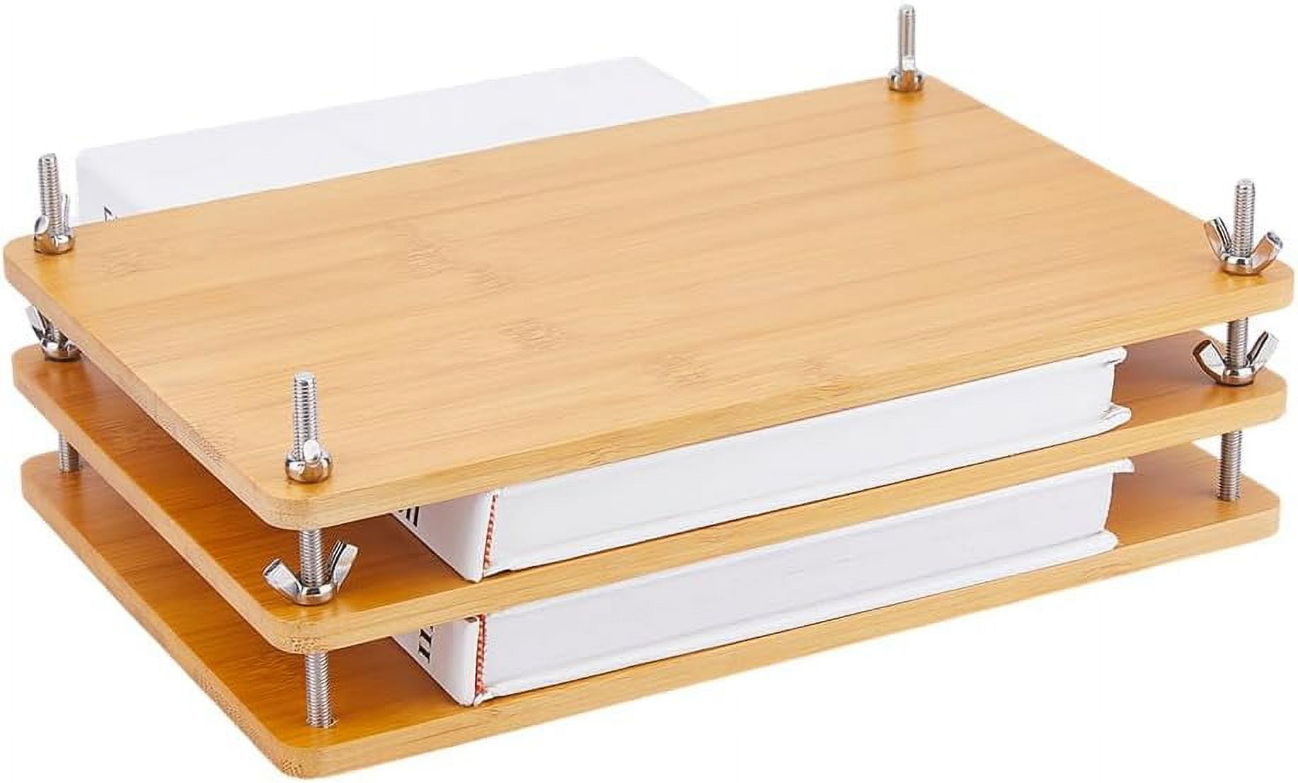 Book Press 3 Floor Bamboo Book Press Bookbinding Stable Book Binding ...