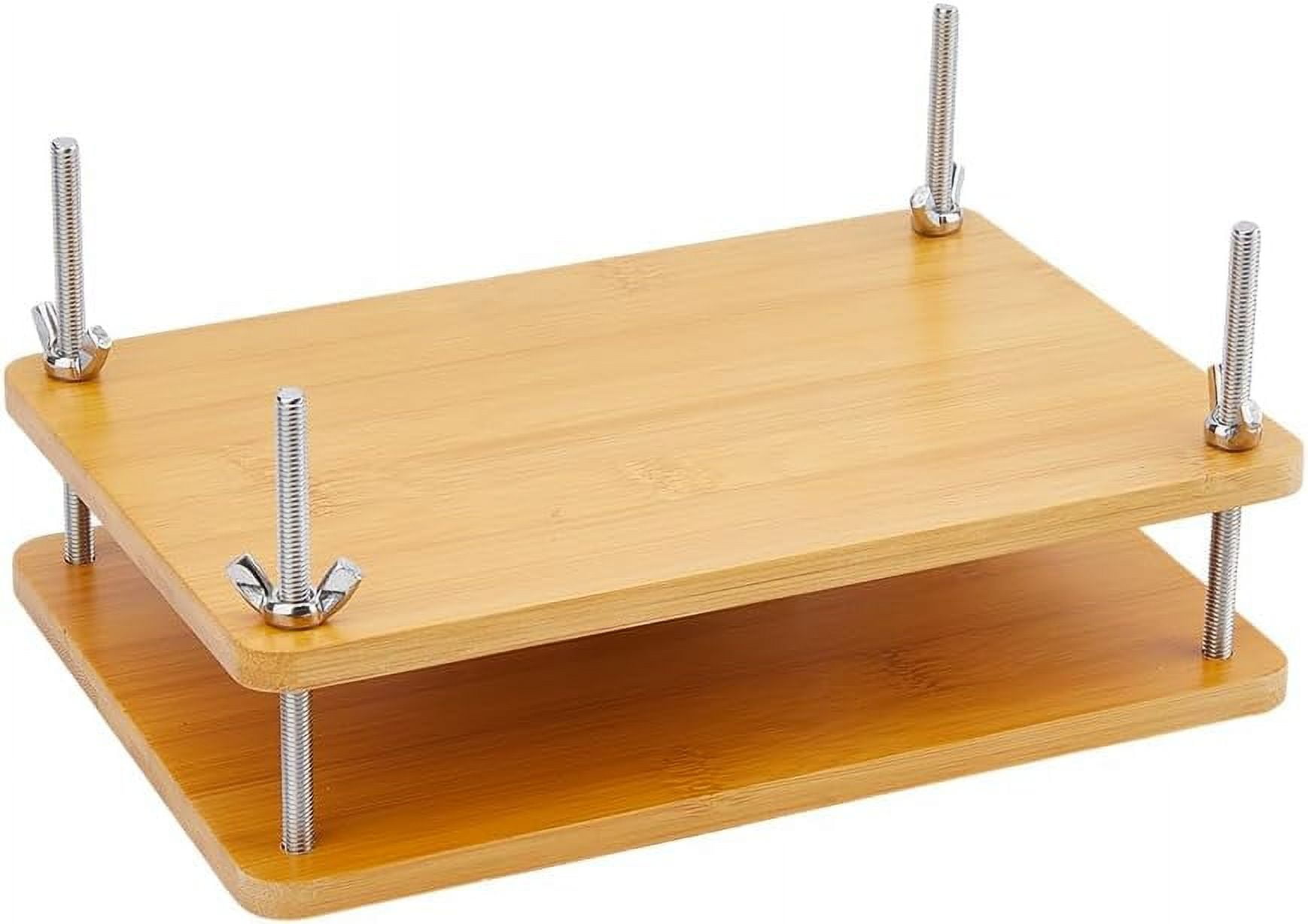 Book Press Bamboo Book Press Bookbinding Stable Book Binding Tool ...