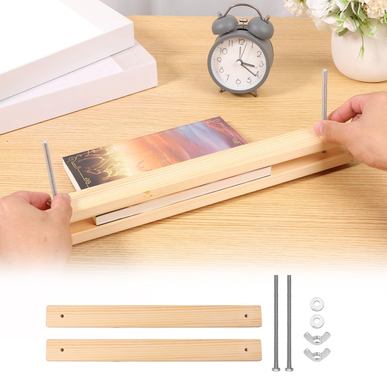 Book Press Kit Wood Book Binding Tool Effective Bookbinding Press Kit ...