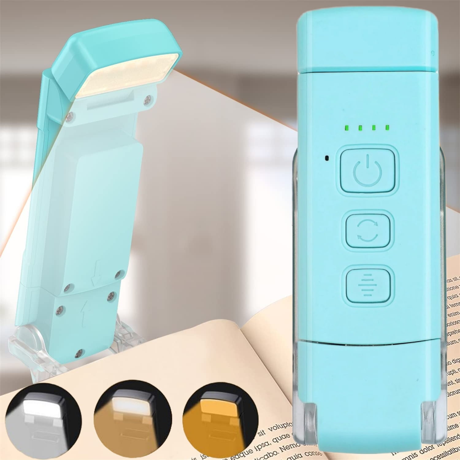 Walmart Rechargeable Travel Night Time Reading Light, Clip-on LED ...