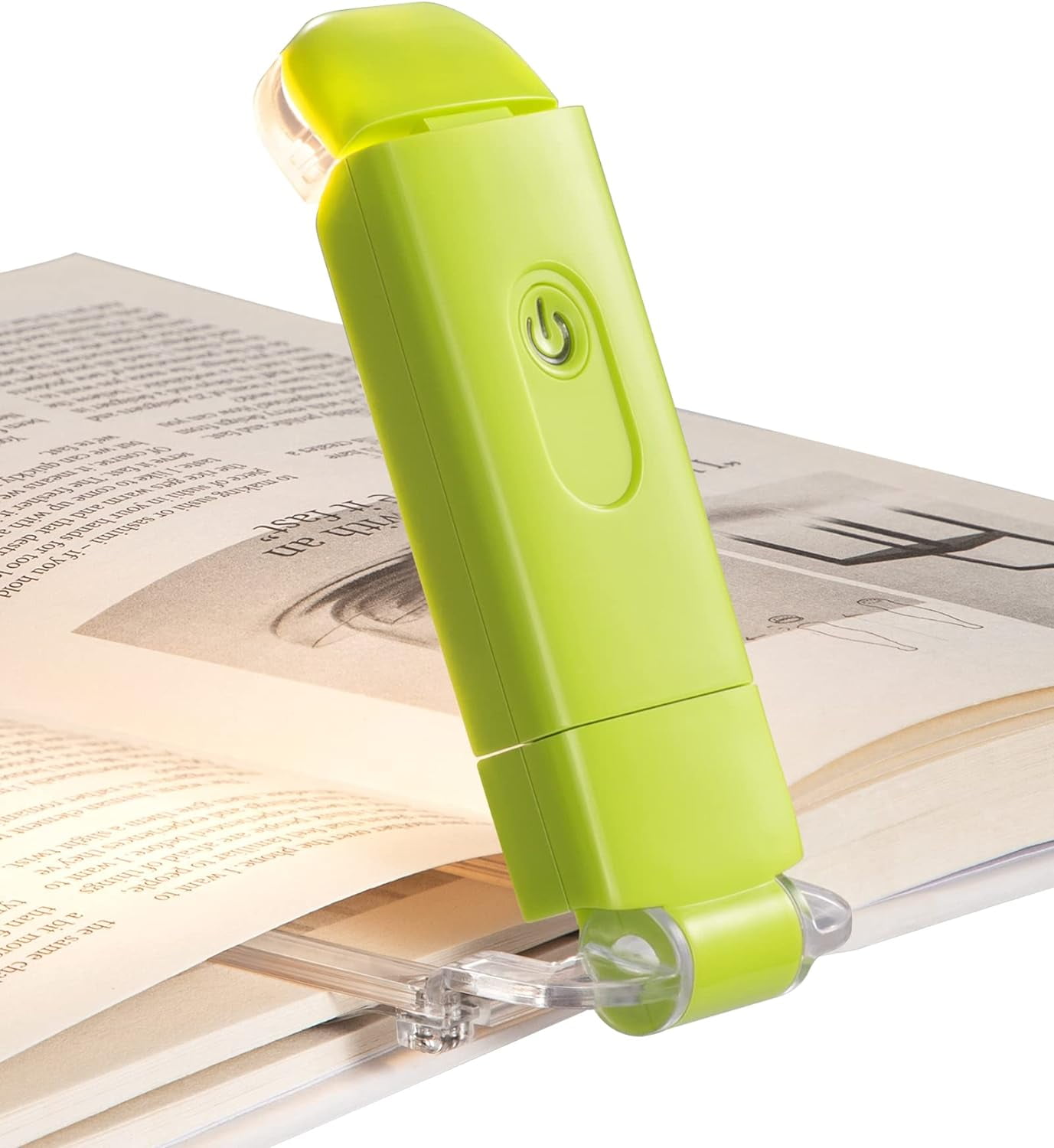 Book Reading Light, USB Rechargeable Booklight for Reading at Night ...