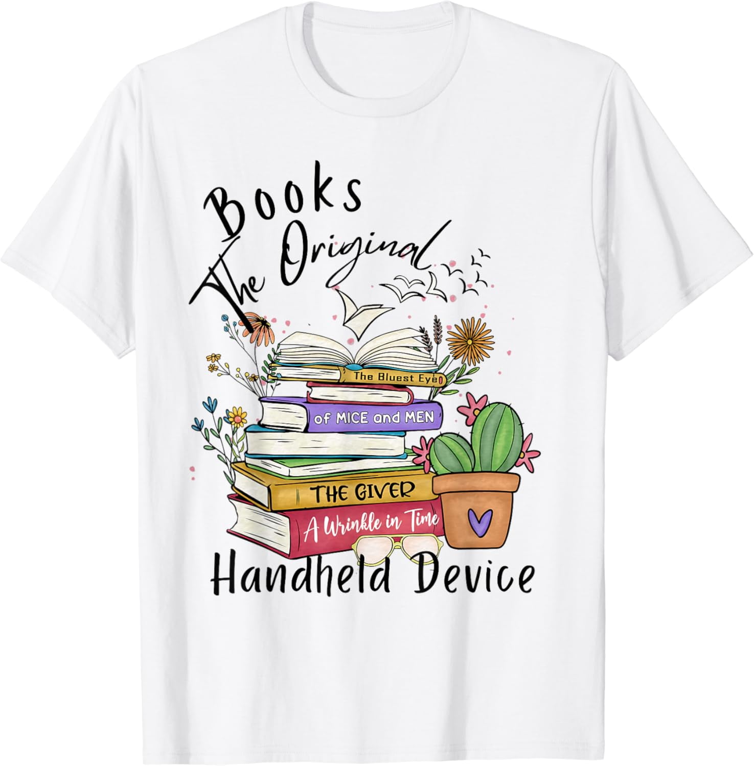 Book Reading Quote For Books Readers Lover, Handheld T-Shirt - Walmart.com