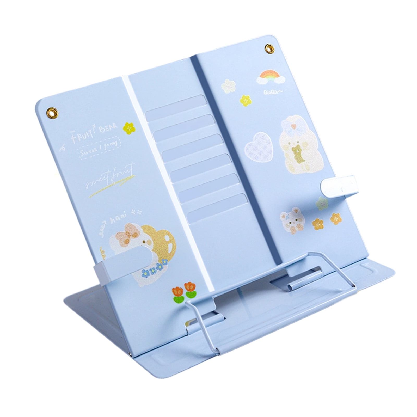 Book Reading Stand Holder With Reinforced Metal Frame Adjustable Angles ...