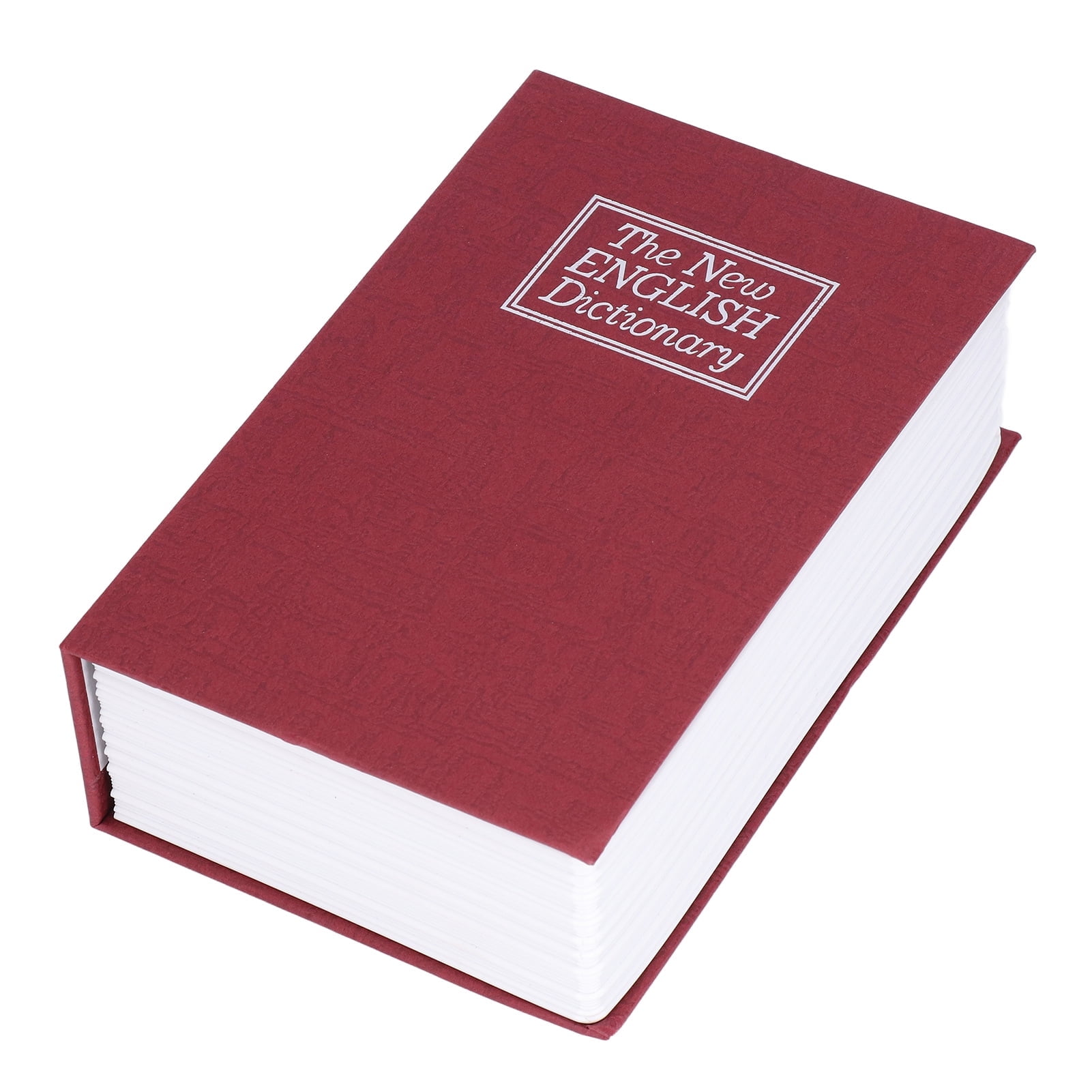 Book Safe with Real Pages, Combination Book Lock Box, Cash Safe, Secret ...