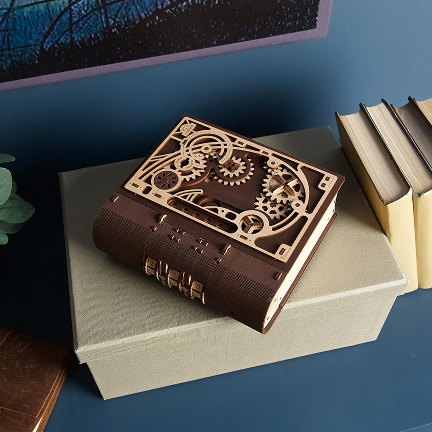 Book of Secrets 3D Wooden Puzzles for Adults - Mechanical 3D Puzzle ...