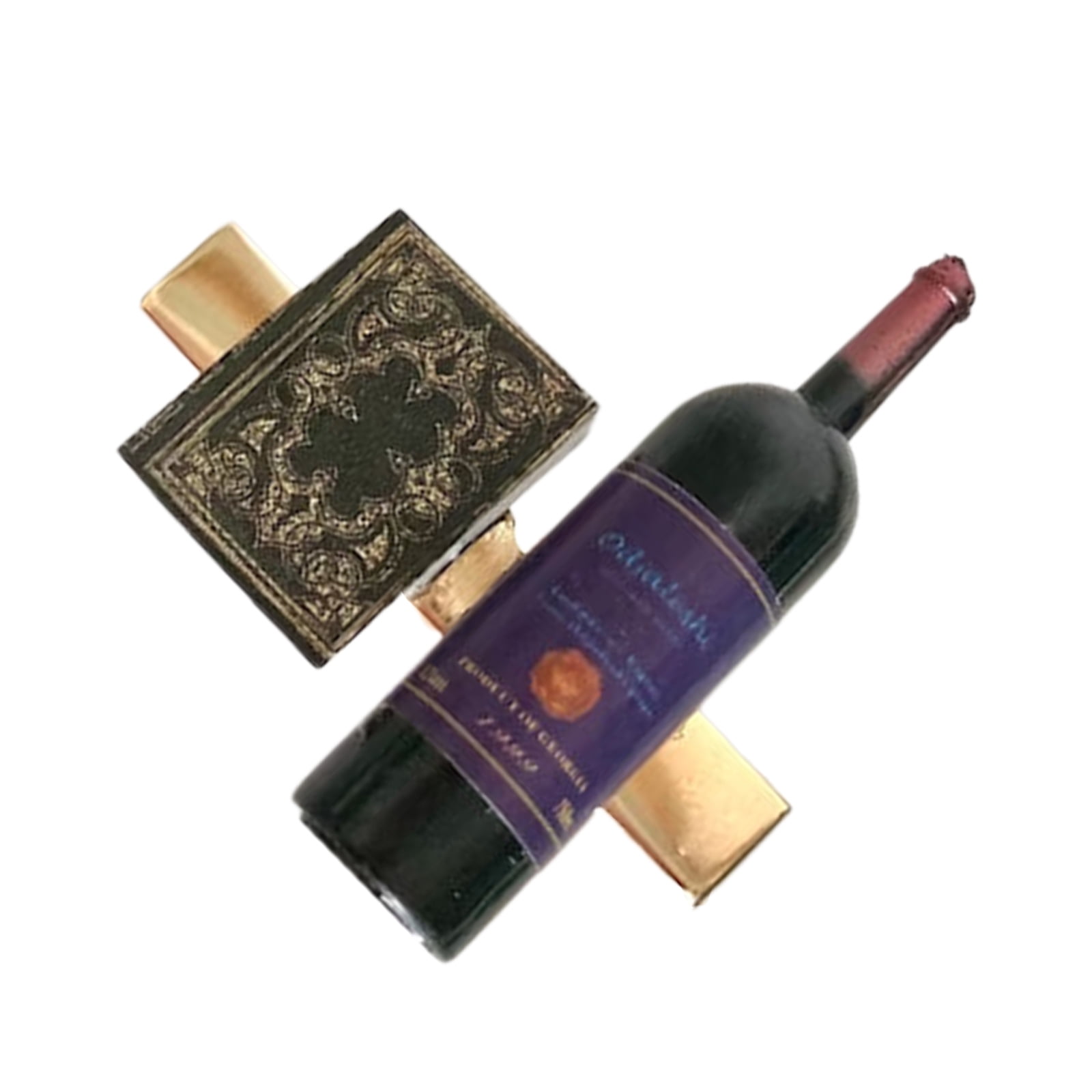 Book Shape Hair Clip Wine Bottle Decoration Hairpin Comfortable Hair ...