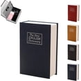 Book Shaped Security Lock Box, Book Safe Combination Lock, Combination ...