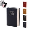 Book Shaped Security Lock Box,Combination Lock Boxes for Personal Items ...