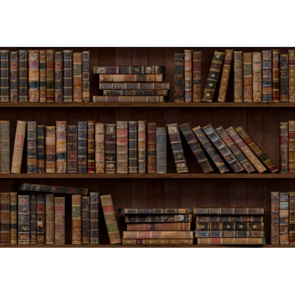 Book Shelf Bookcase Backdrop for Photography Back to School Study ...