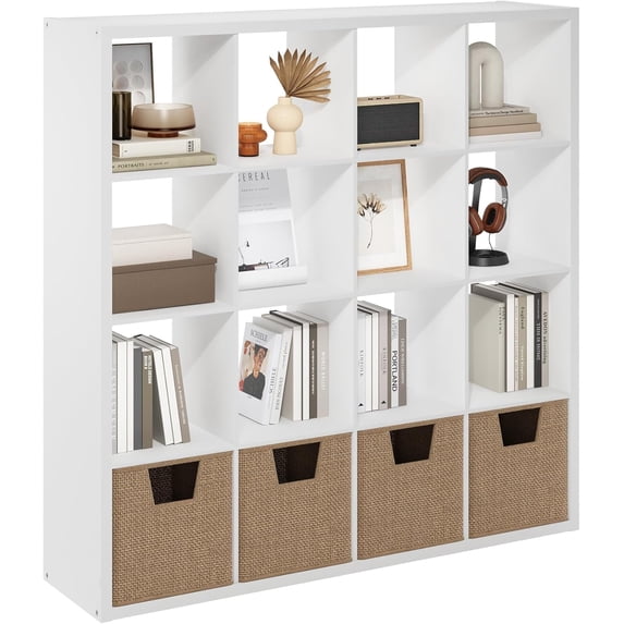 Book Shelf Bookshelf Extra Thick Reversible Bookcase with Open Back x x ...