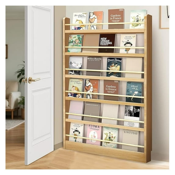 Book Shelf, Kids Bookshelf, Wall Bookshelf - 2/3/4/5/6 Tier Bookcase ...