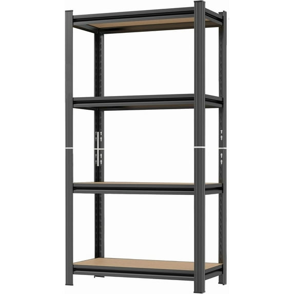 Book Shelf, Metal Bookshelves, Heavy Duty Wood Bookcases, Large Storage ...