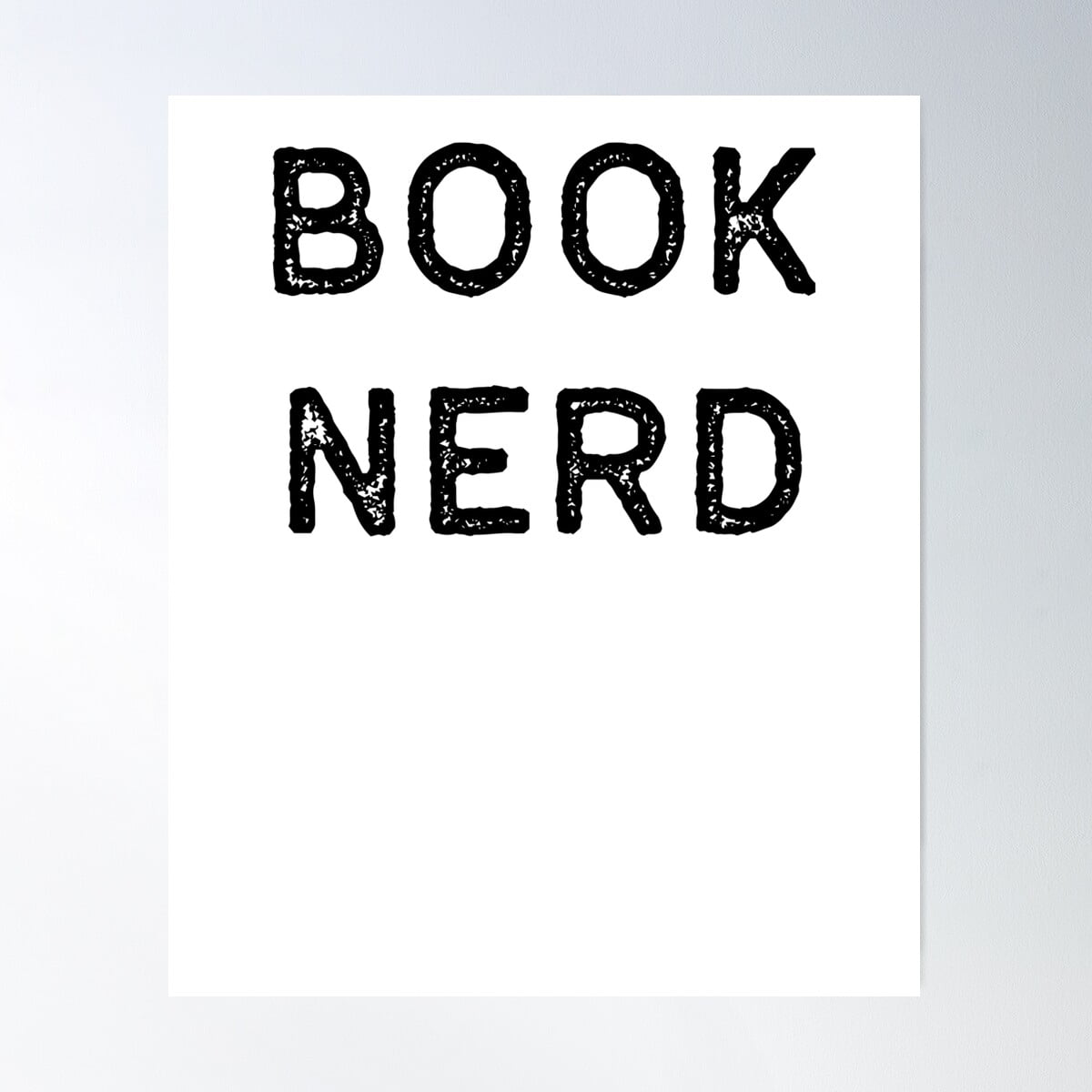 Book Shirt Nerd Dark Reading Authors Librarian Writer Gift Poster Wall ...