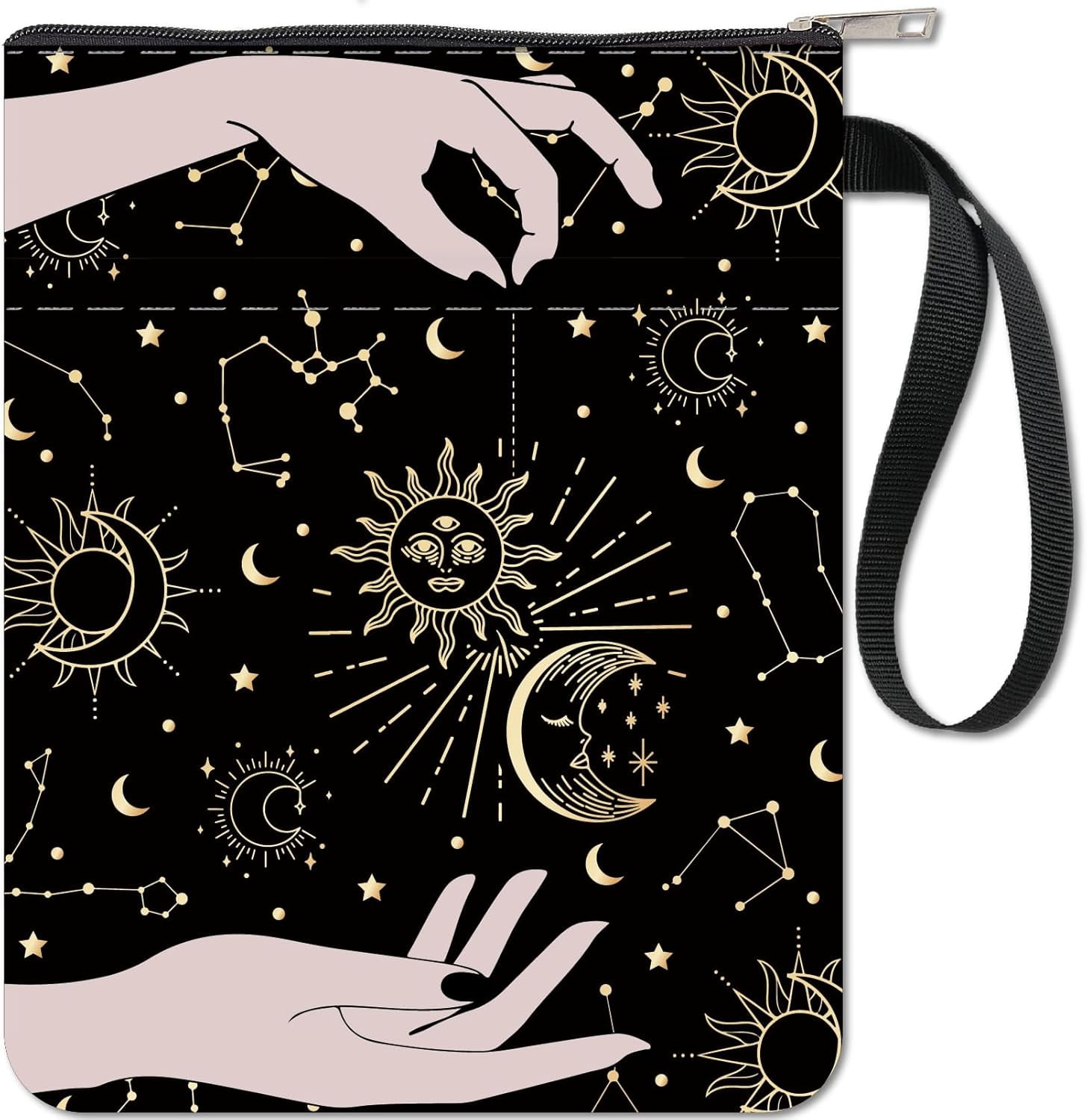 Book Sleeves Sun Moon Star Book Protector Book Covers Washable Fabric ...