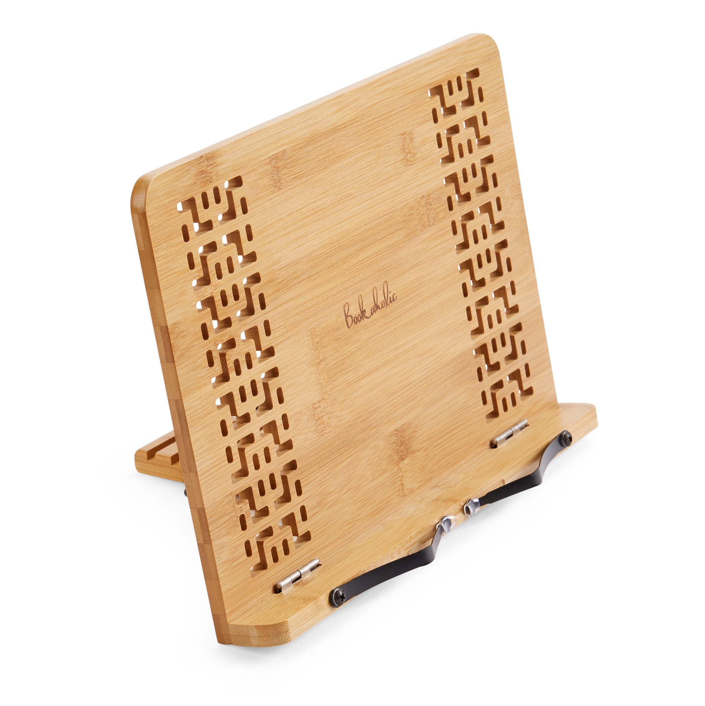 Book Stand Bamboo Reading Rest Cook Book Document Stand Holder Bookrest ...