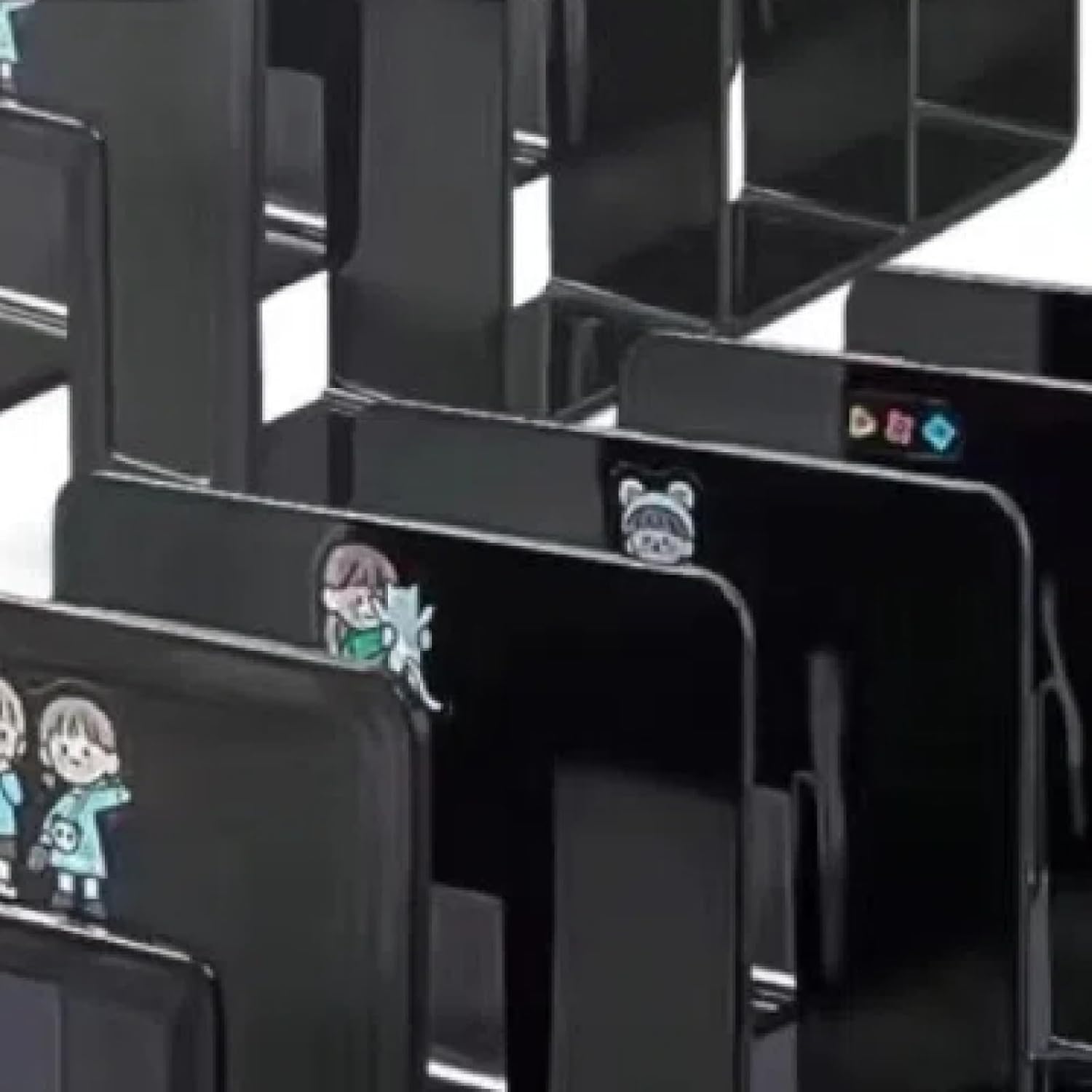 Book Stand, Desktop Book Shelf, Bookshelves, Shelf Separation, Shelves ...