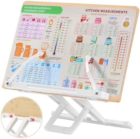 Book Stand for Reading, Adjustable Large Book Stand for Reading ...