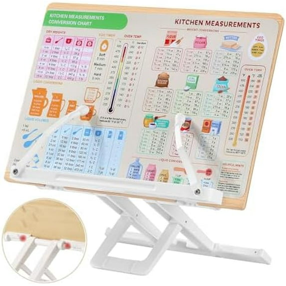 Book Stand for Reading, Adjustable Large Book Stand for Reading ...