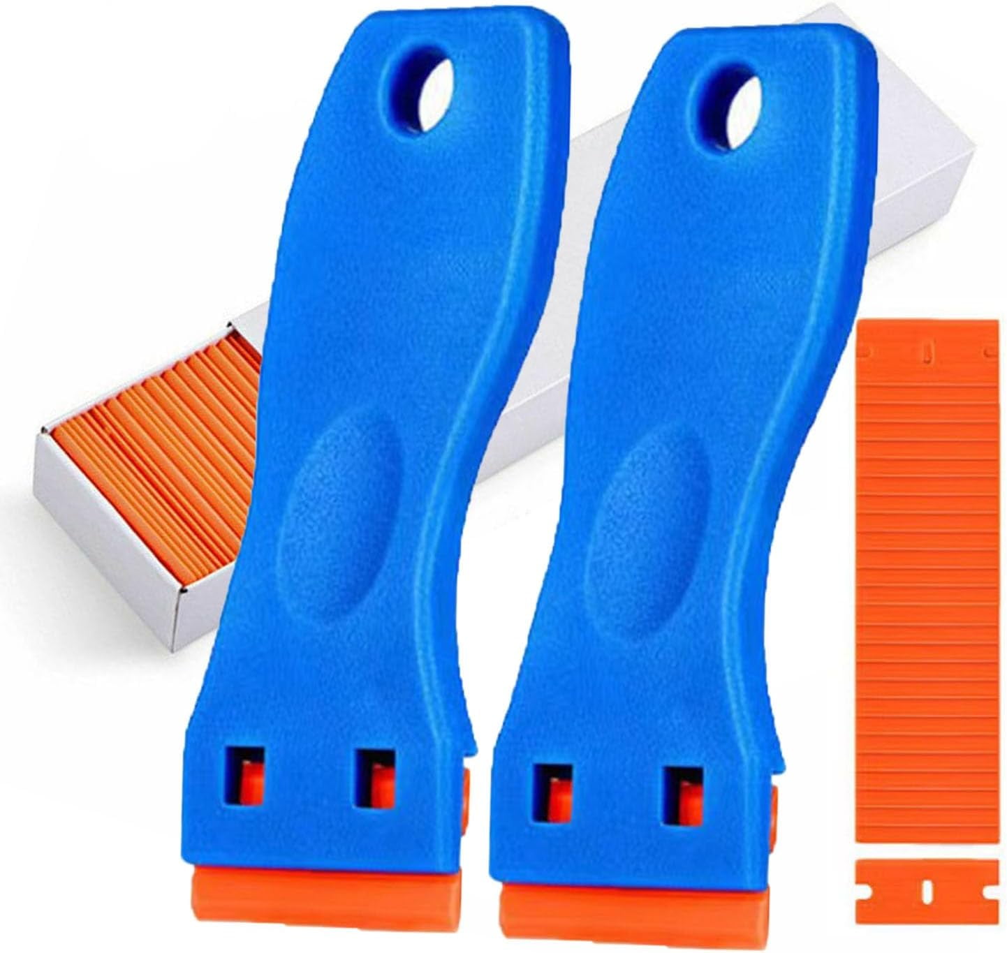Book Sticker Remover Tool, Plastic Razor Blade Scraper Non Scratch ...