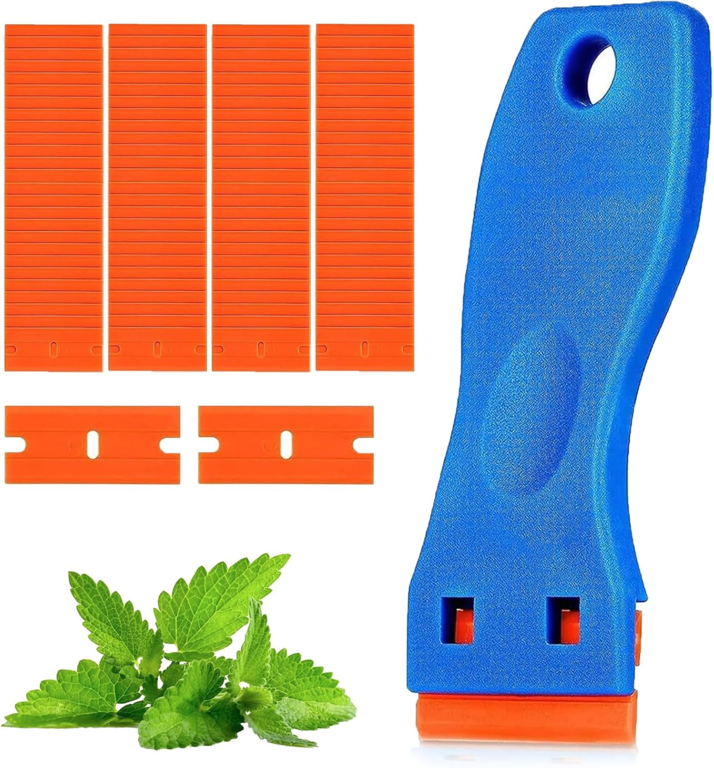 Book Sticker Remover Tool, Plastic Razor Blade Scraper Non Scratch ...