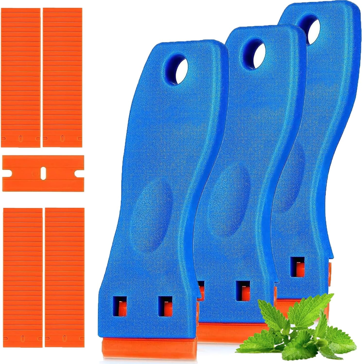 Book Sticker Remover Tool, Plastic Razor Blade Scraper Non Scratch ...