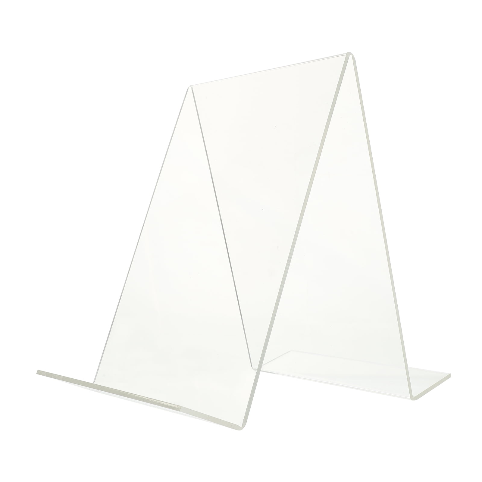 Book Storage Display Rack Shelf Table Top Bookshelf Clear Magazine ...