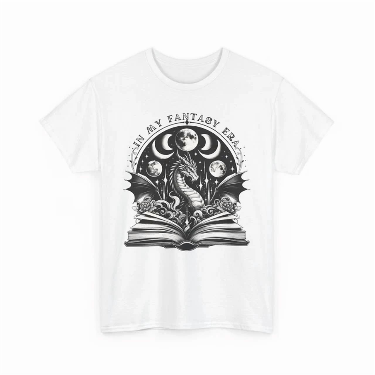 Book T-Shirt S-5XL, Reading Shirt, In My Fantasy Era T-Shirt S-5XL ...