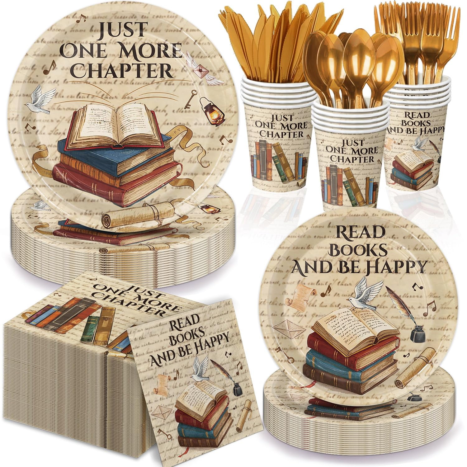 Book Themed Party Decorations, Book Party AIS1 Supplies Library Reading ...