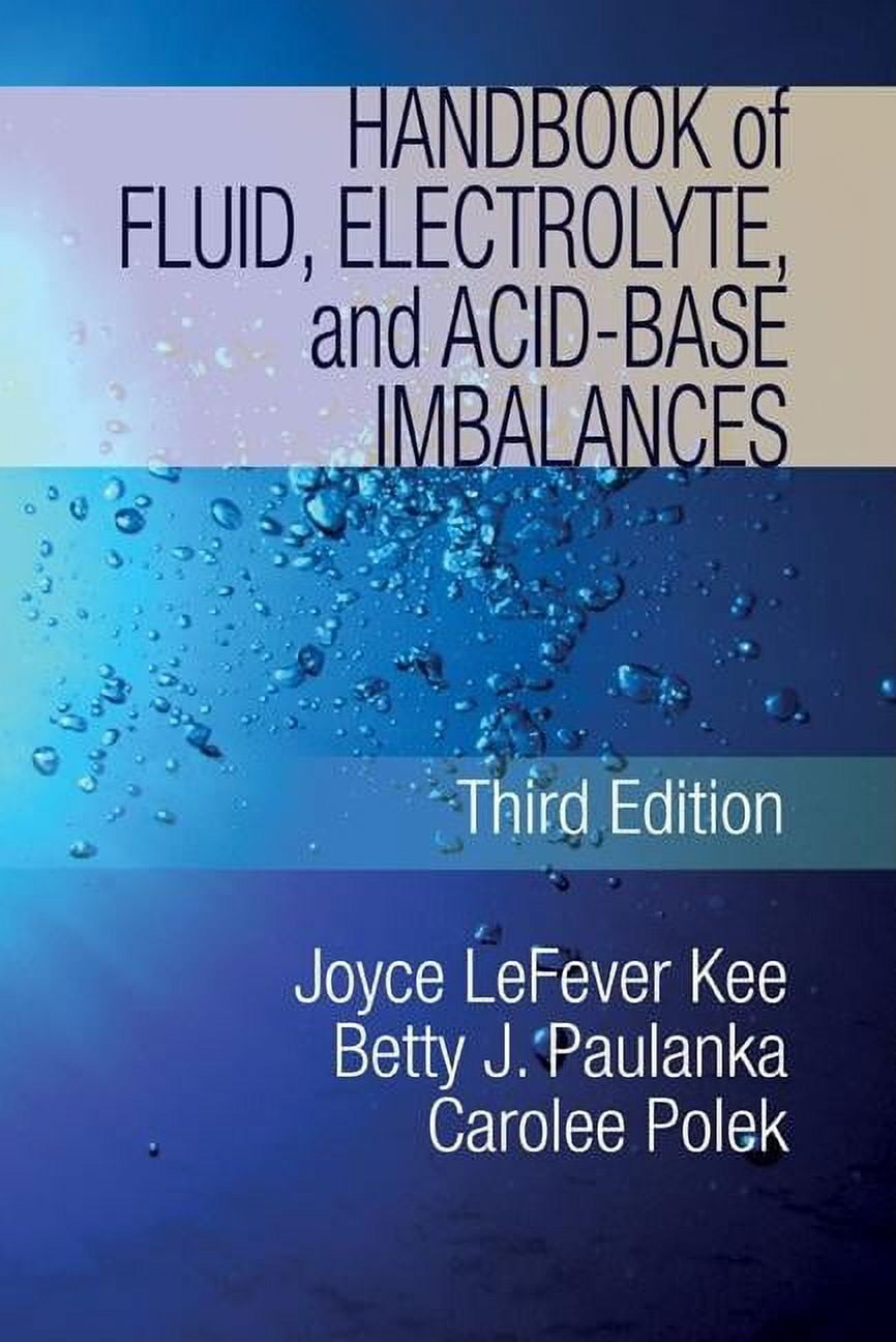Book Title: Fluids, Electrolyte, and Acid-Base Imabalances - Walmart ...