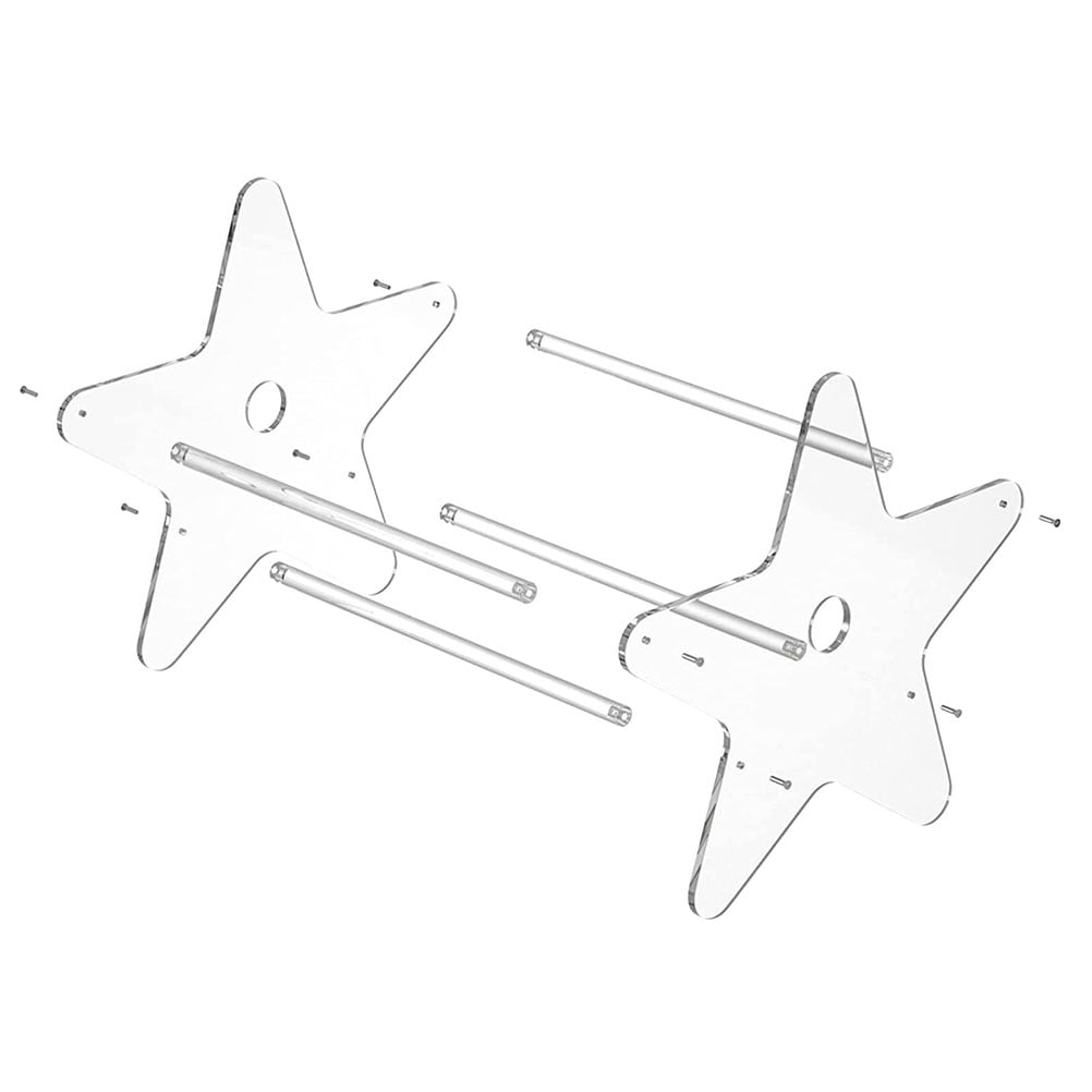 Book Vinyl Record Rack Display Stand Office Student - Walmart.com