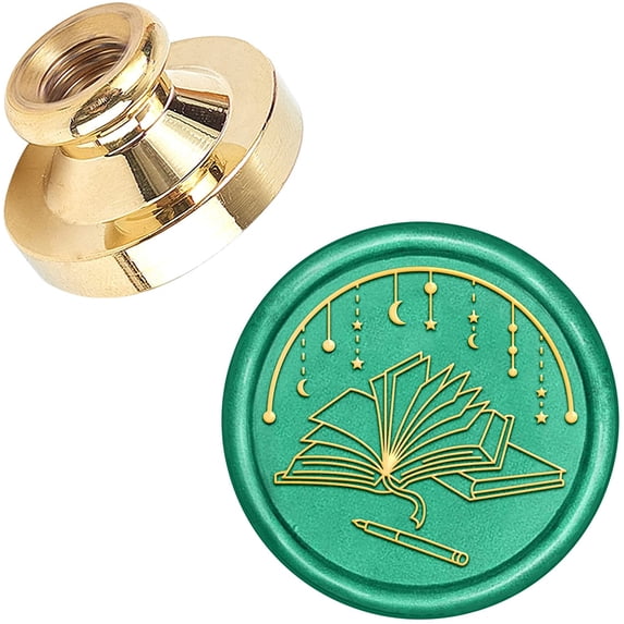 Book Wax Seal Stamp Head Graduation Sealing Wax Stamp Head Olny No ...