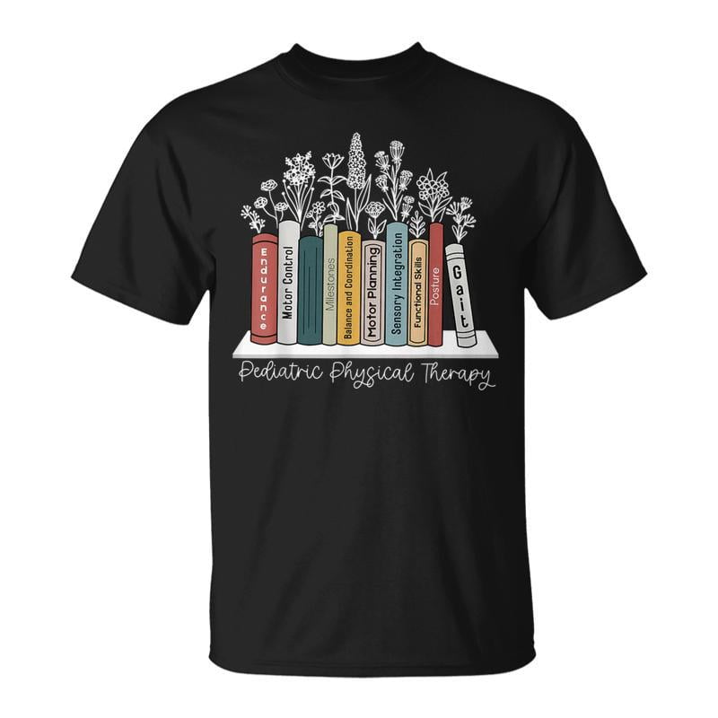 Book Wildflower Pediatric Physical Therapy Pt Pta Therapy TShirt ...