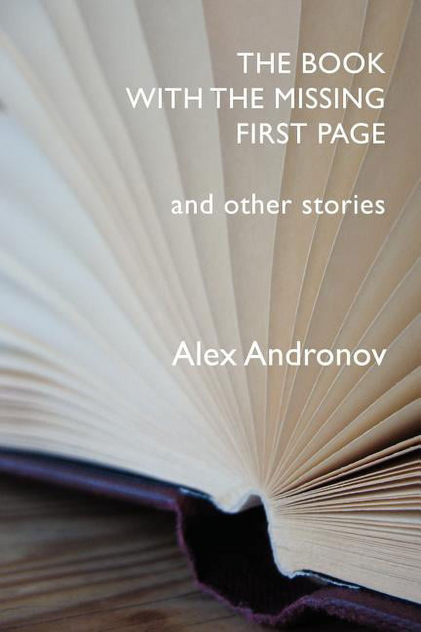 Book With the Missing First Page - Walmart.com