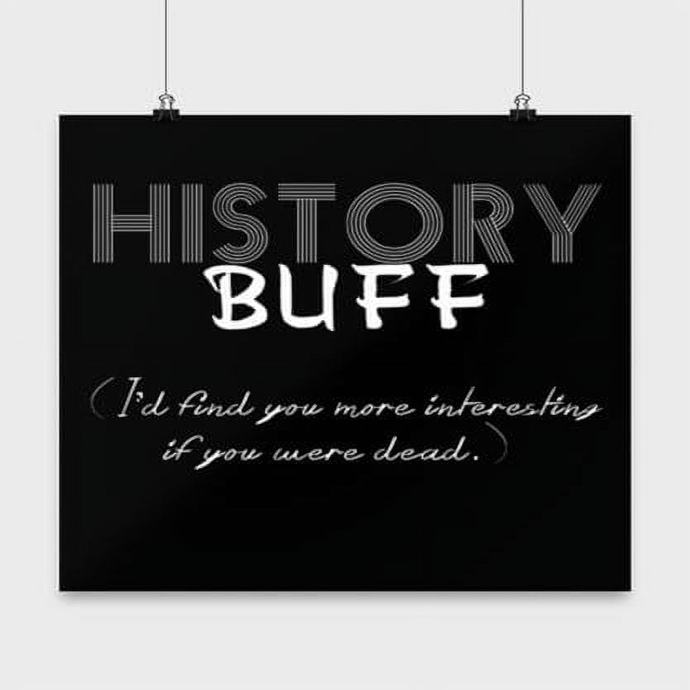 Book Worm Poster 16x16in - Perfect Gift for Historians & History Buffs ...