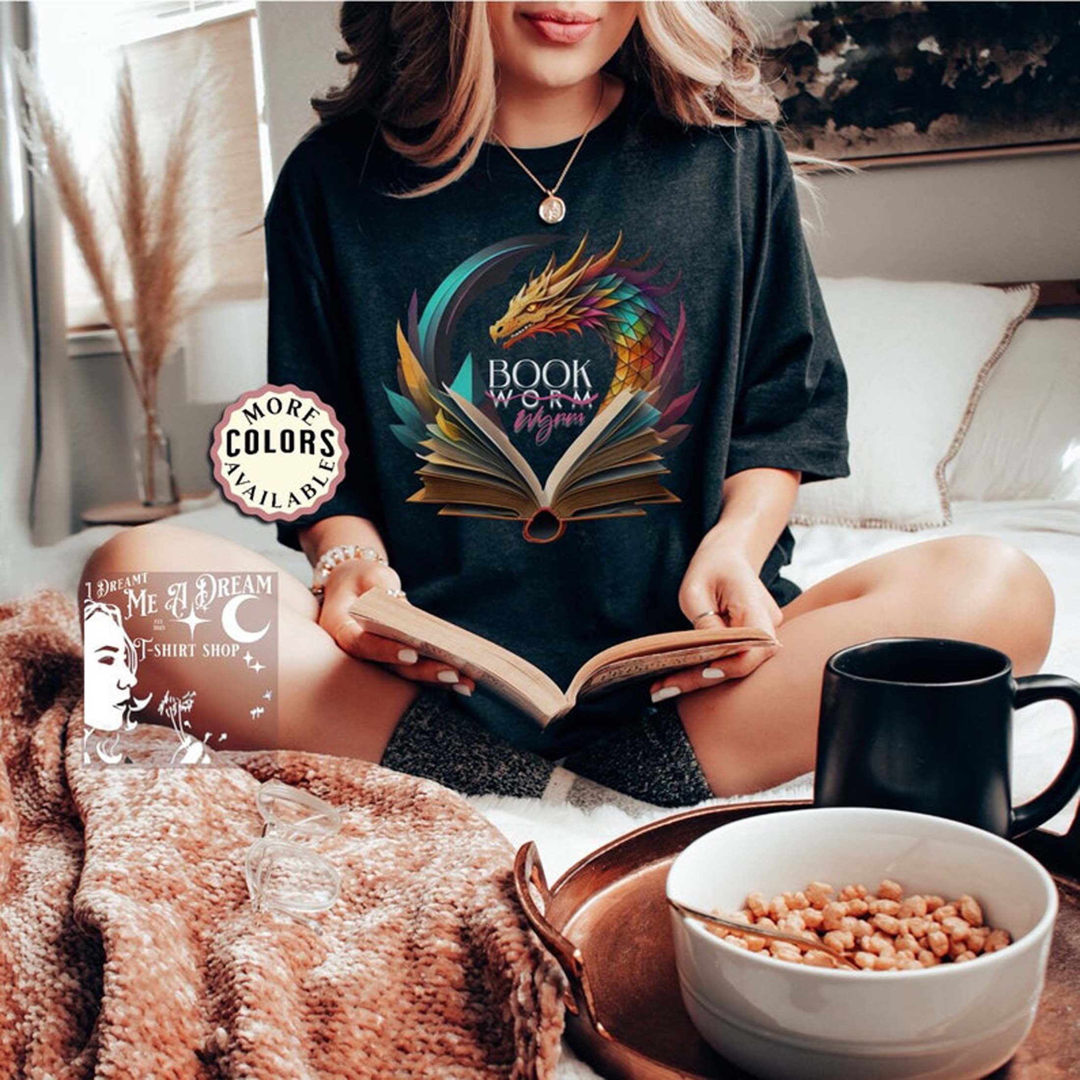 Book Wyrm Unleash Your Literary Coolness T-shirt, I'm Not A Book Worm I ...